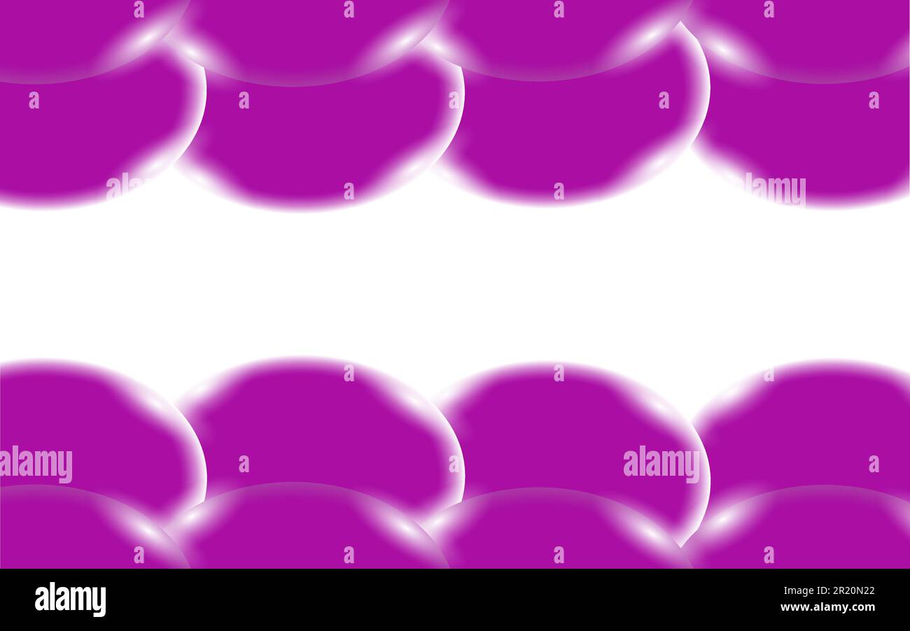 Violet abstract shiny beautiful and convex smooth volumetric simple ...
