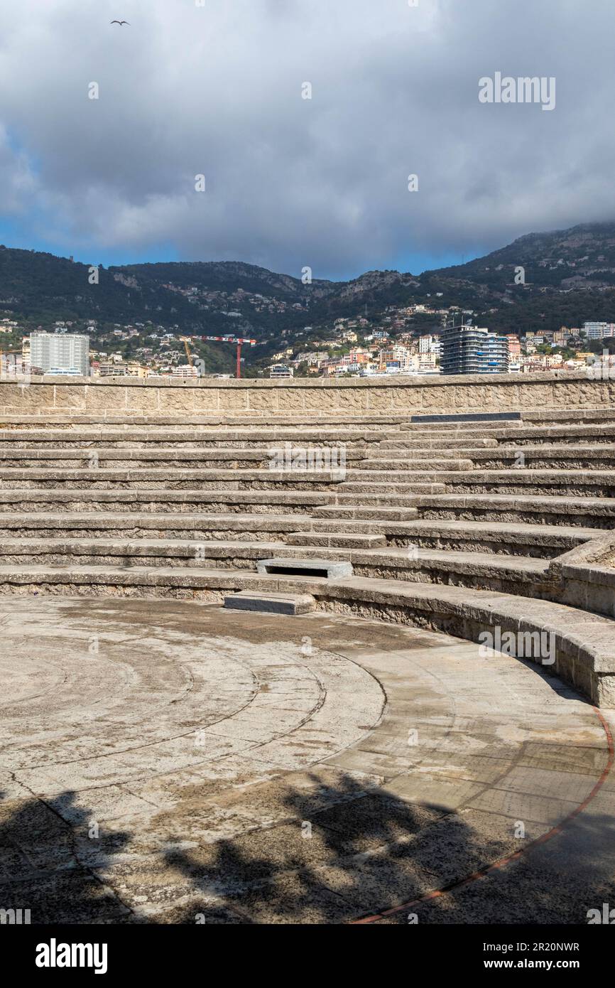 Monaco-Ville, Monaco, April 20th 2023:- A view of Fort Antoine Theatre ...