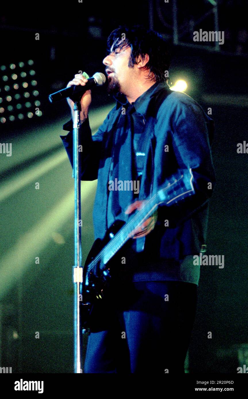 Milan Italy 2000-06-08 :Chino Moreno singer and guitarist of Deftones ...