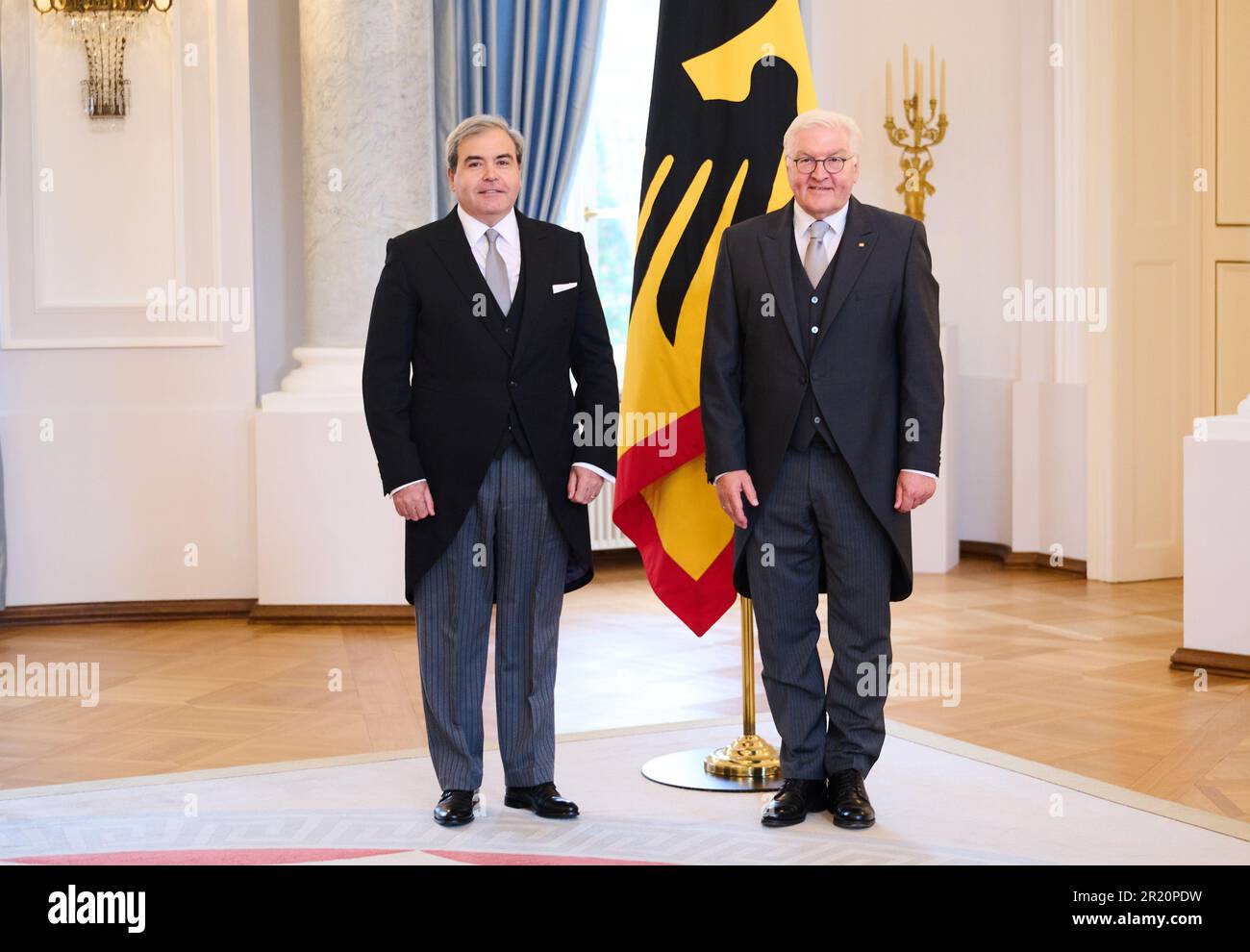 Berlin, Germany. 16th May, 2023. Fernando Miguel Lopez Fabregat (l ...