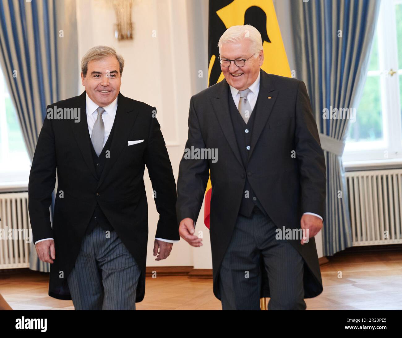 Berlin, Germany. 16th May, 2023. Fernando Miguel Lopez Fabregat (l ...
