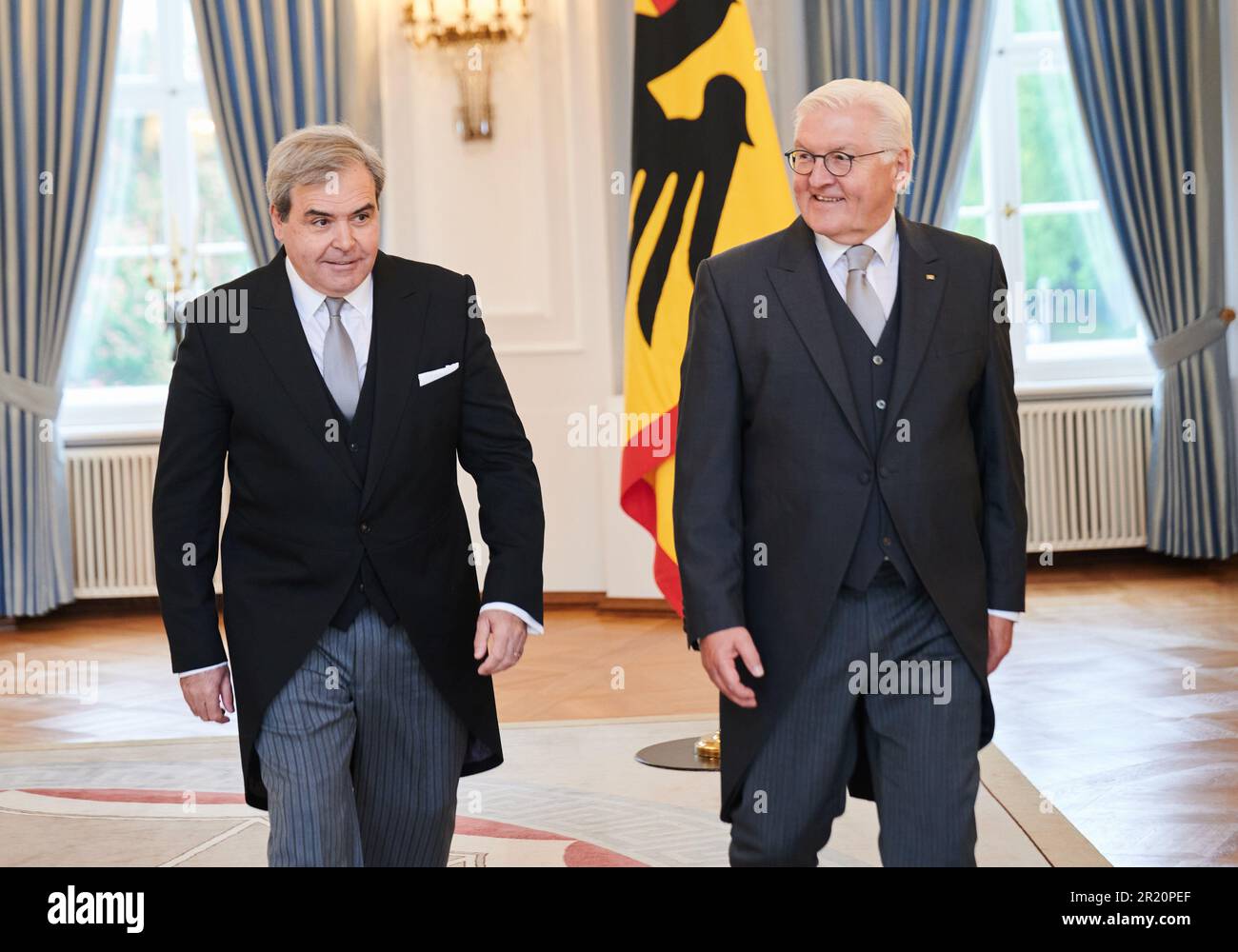 Berlin, Germany. 16th May, 2023. Fernando Miguel Lopez Fabregat (l ...