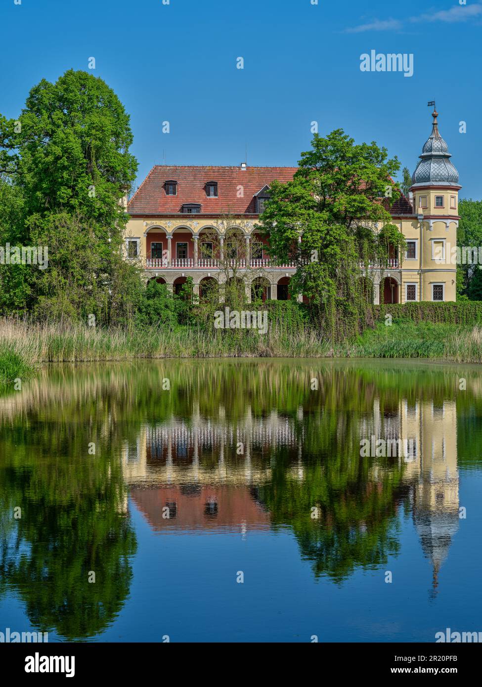 krobielowice Krieblowitz Palace Pałac marschals von Blucher residence ...