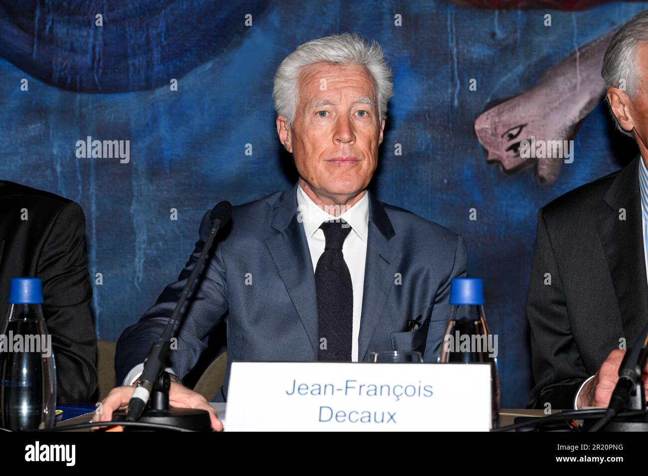 Paris, France. 16th May, 2023. Jean-Francois Decaux during the general ...