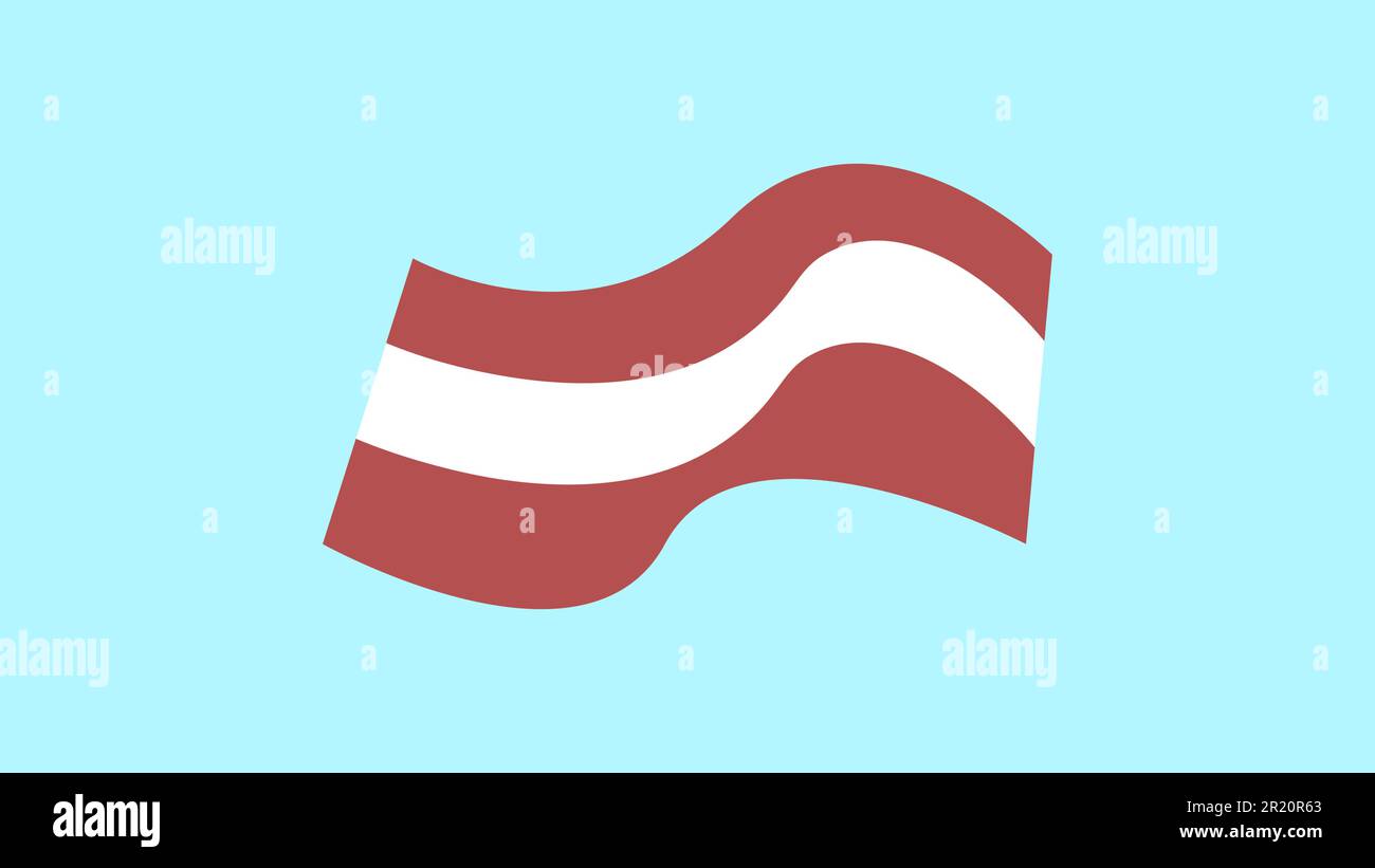 Bacon strips color illustration for apps and websites Stock Vector ...