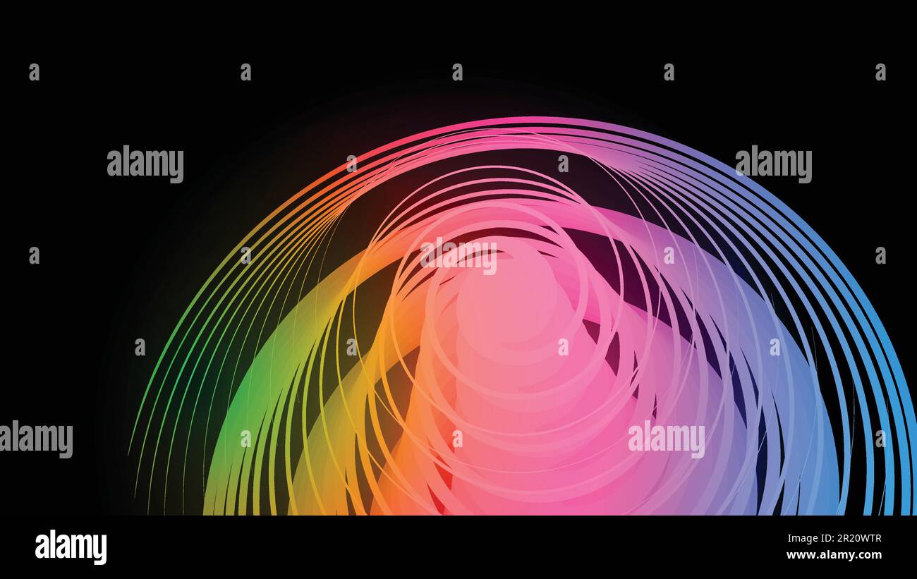 Colorful Technology Background Stock Vector Image & Art - Alamy