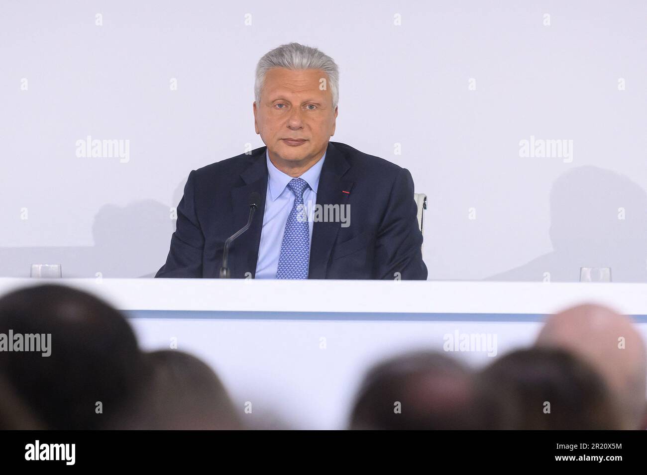 Paris, France. 16th May, 2023. Aiman Ezzat, Directeur General, during ...