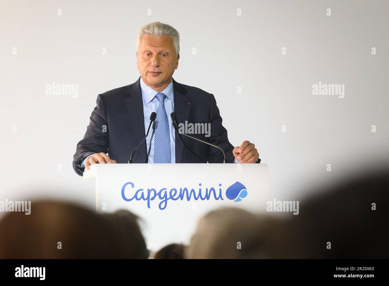 Paris, France. 16th May, 2023. Aiman Ezzat, Directeur General, during ...