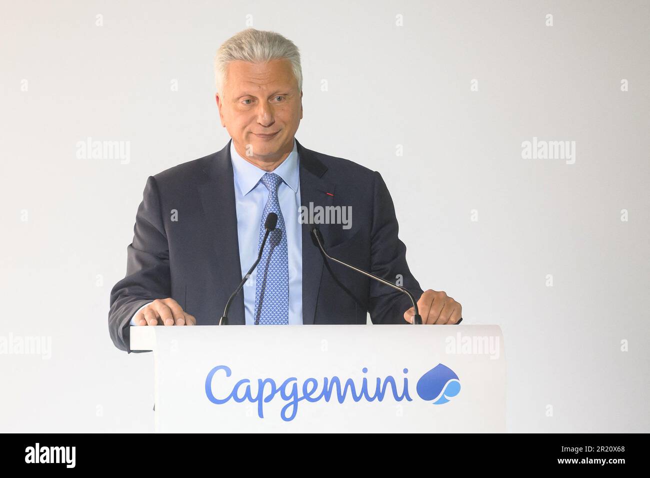 Paris, France. 16th May, 2023. Aiman Ezzat, Directeur General, during ...