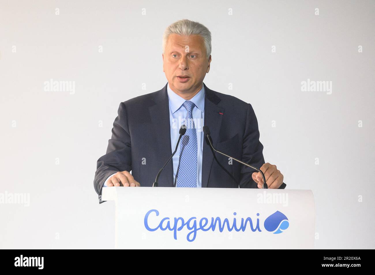 Paris, France. 16th May, 2023. Aiman Ezzat, Directeur General, during ...