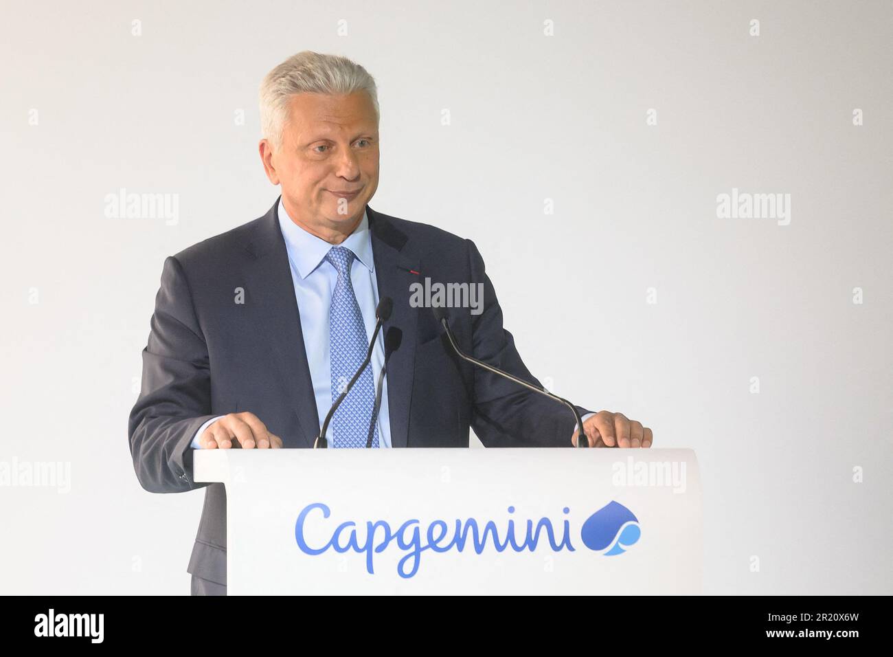 Paris, France. 16th May, 2023. Aiman Ezzat, Directeur General, during ...