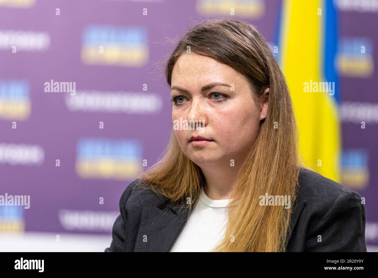 Anastasiia Mikhilova, who was held for two months in an Azovstal bunker ...