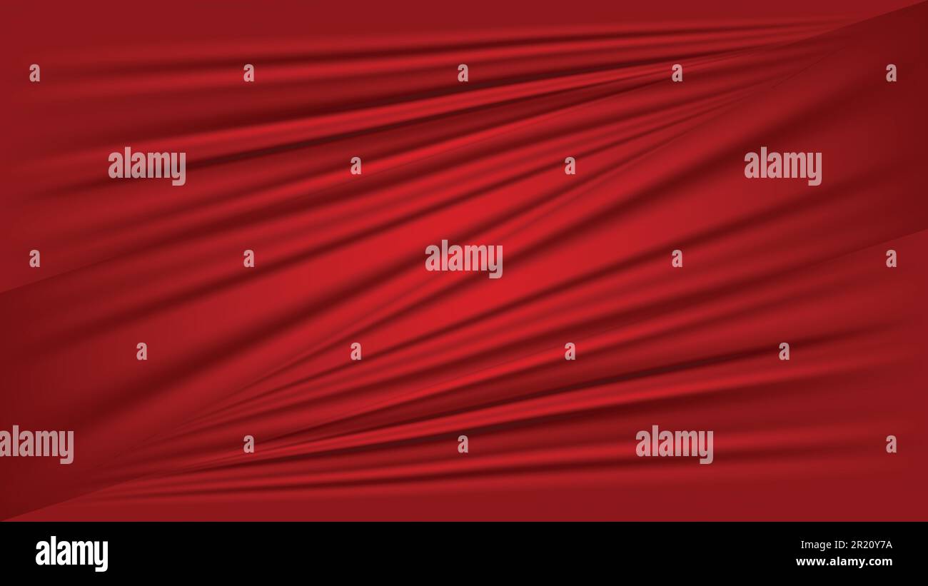 Red Curtain Background Stock Vector Image & Art - Alamy