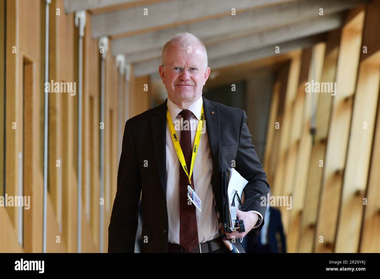 Edinburgh Scotland, UK 16 May 2023. John Mason at the Scottish ...