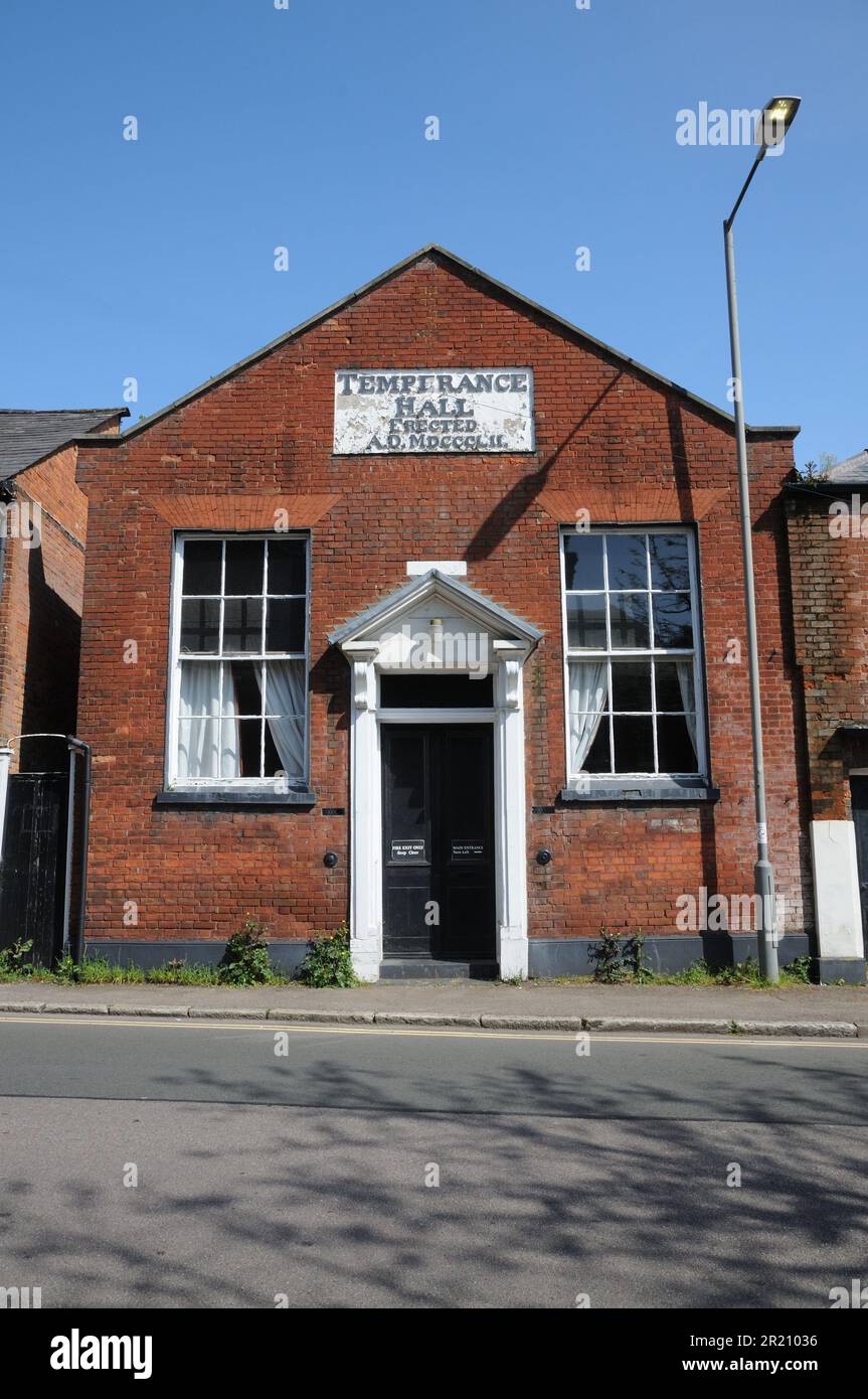 Temperance Hall, Church Street, Chesham, Buckinghamshire Stock Photo ...
