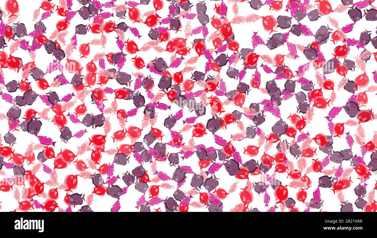 Girl kissing fish Stock Vector Images - Alamy