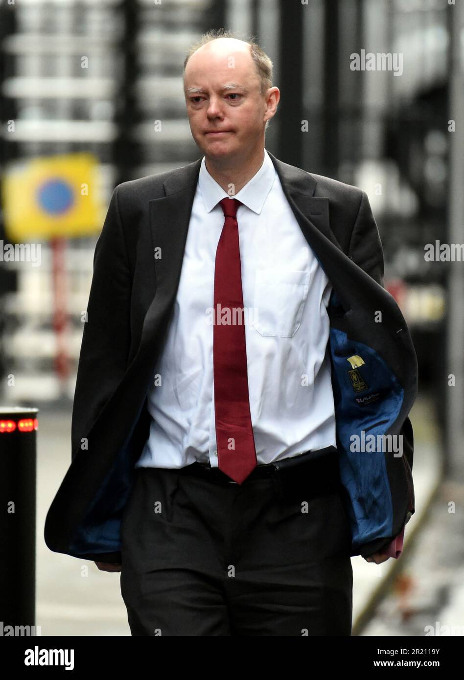 Matt Hancock, Health & Social Care Secretary, with the UK's Chief ...