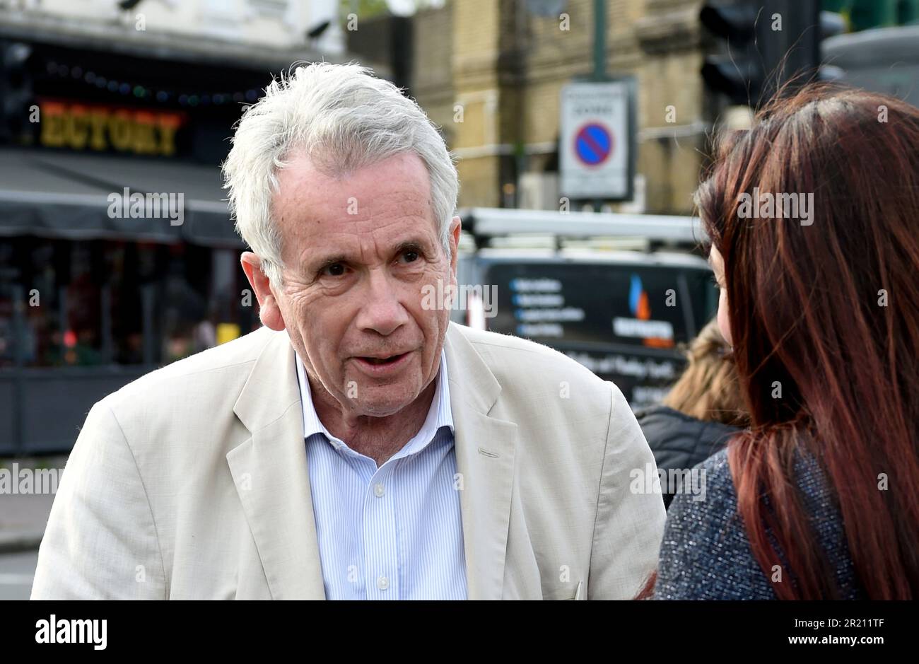 Photograph of Martin Bell OBE, British UNICEF Ambassador, former ...