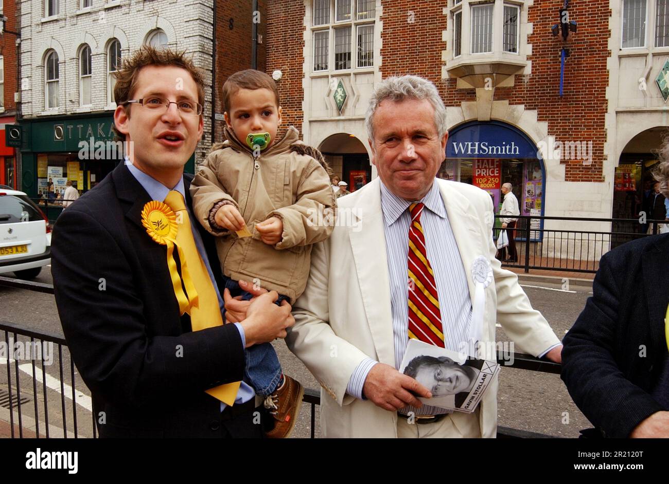 Photograph of Martin Bell, veteran war correspondent and former MP ...