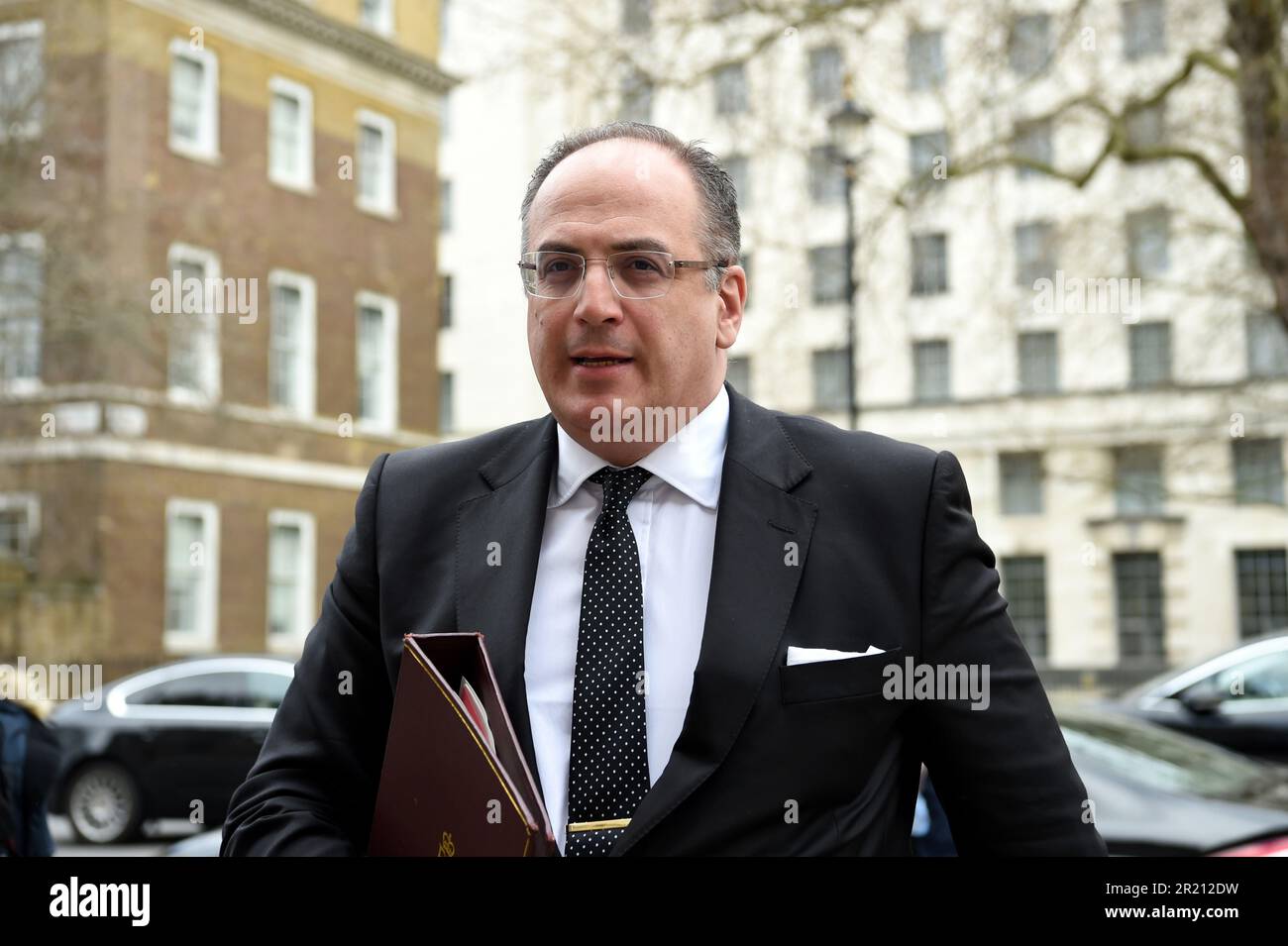 Photograph of Her Majesty's Solicitor General Michael Ellis QC leaving ...