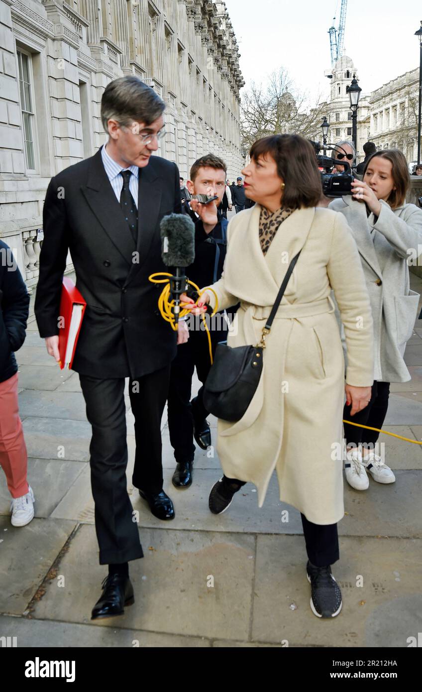 Sky News Political Editor Beth Rigby talks to Jacob Rees-Mogg, Leader ...