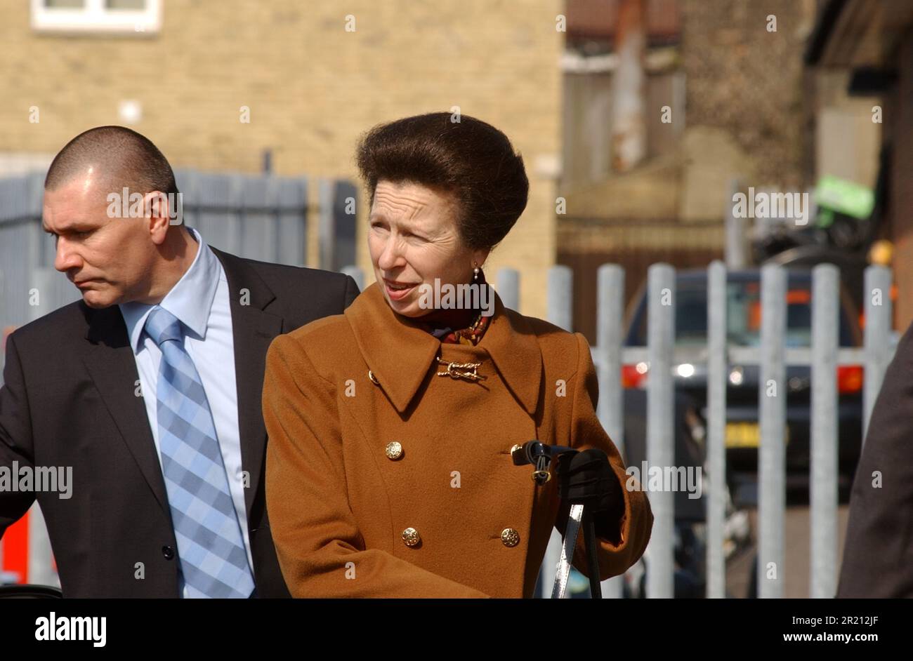 Photograph of Princess Anne during a Royal visit to a Citizens Advice ...