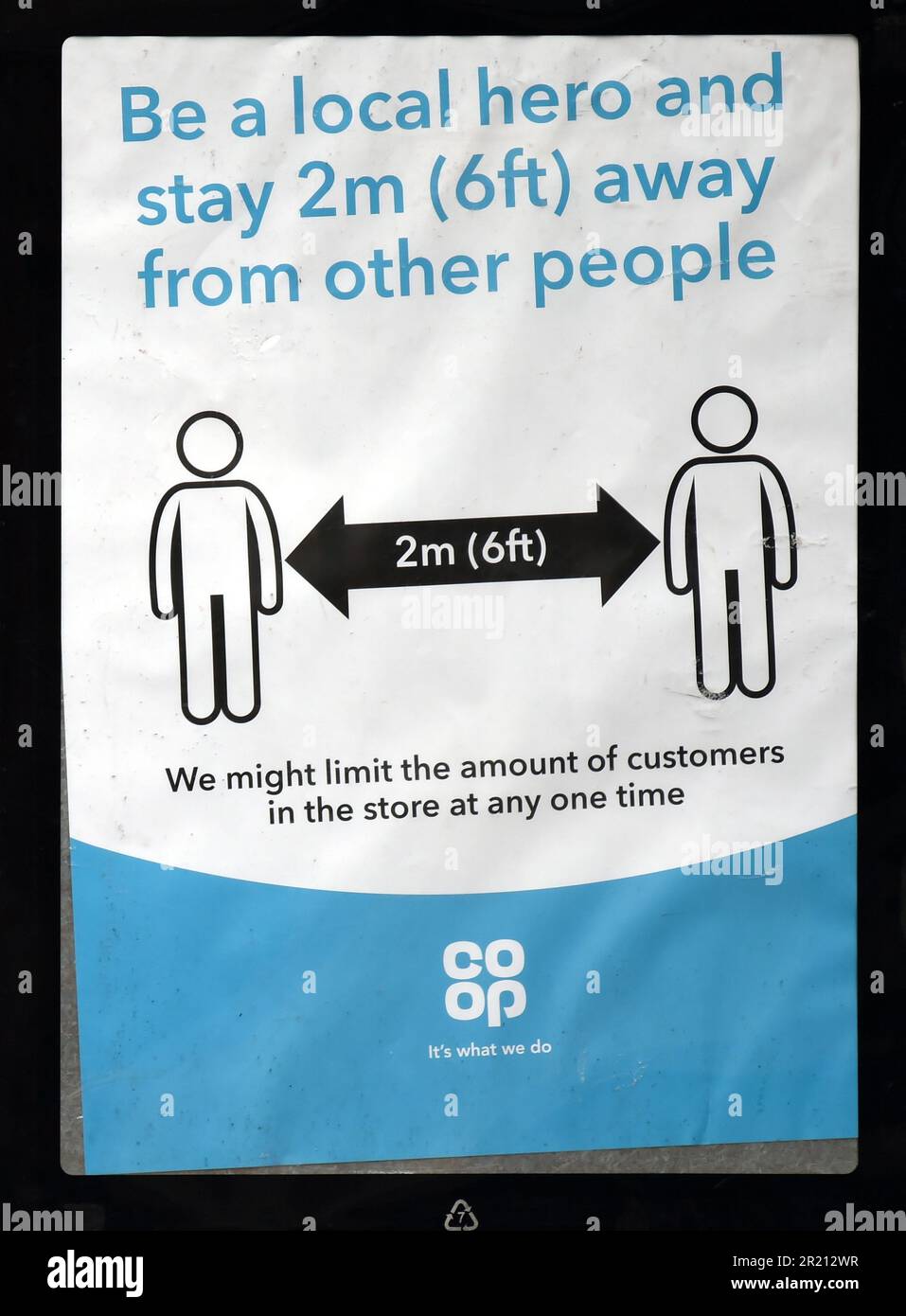 Photograph of a sign posted at a petrol station asking customers to ...