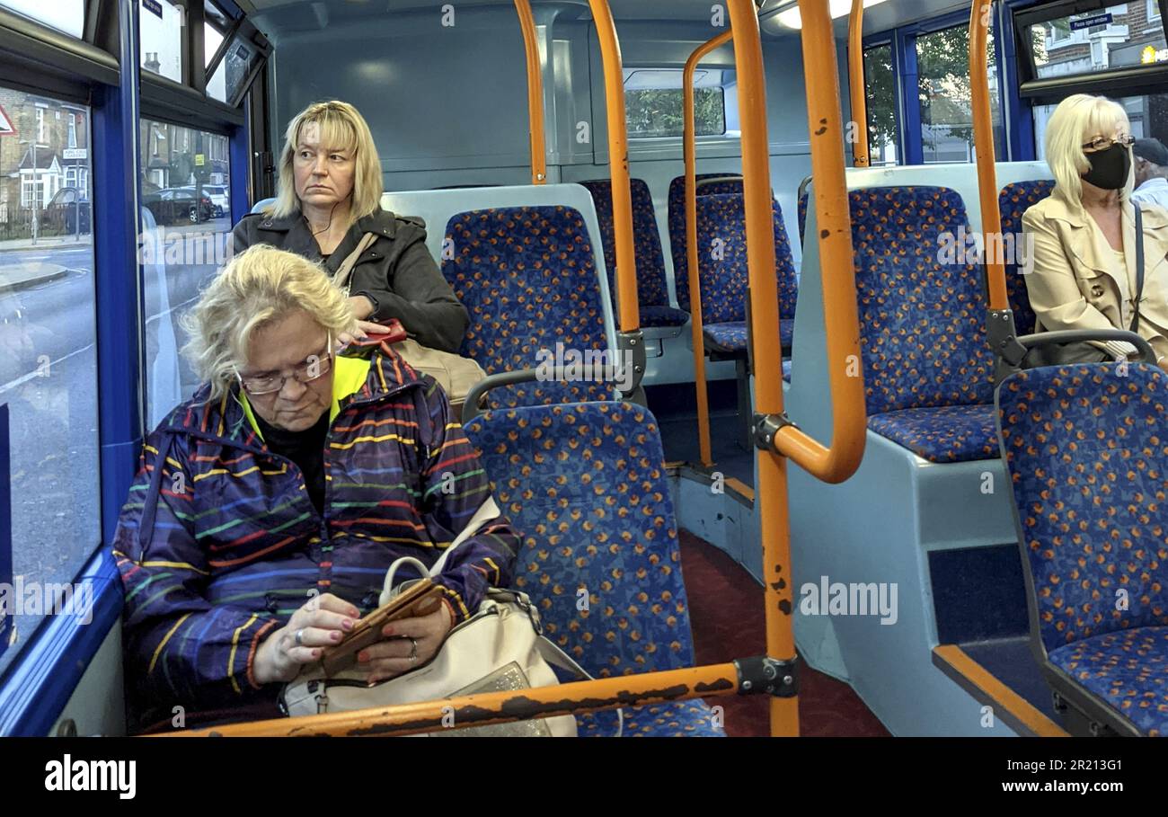 A mandatory policy of mask wearing on public transport was introduced in the United Kingdom ...