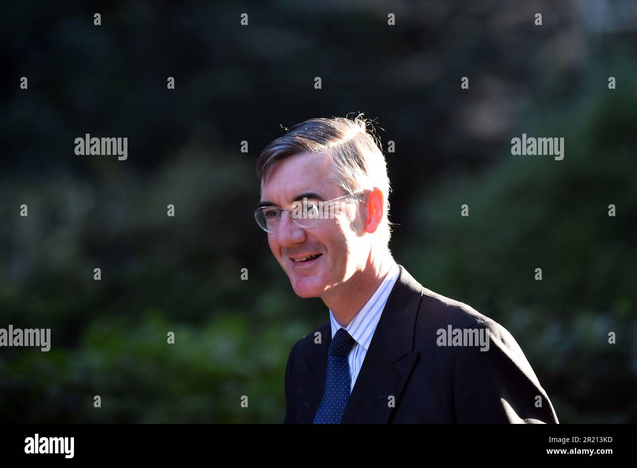 Jacob Rees-Mogg, Leader of the House of Commons, arrives in Downing ...
