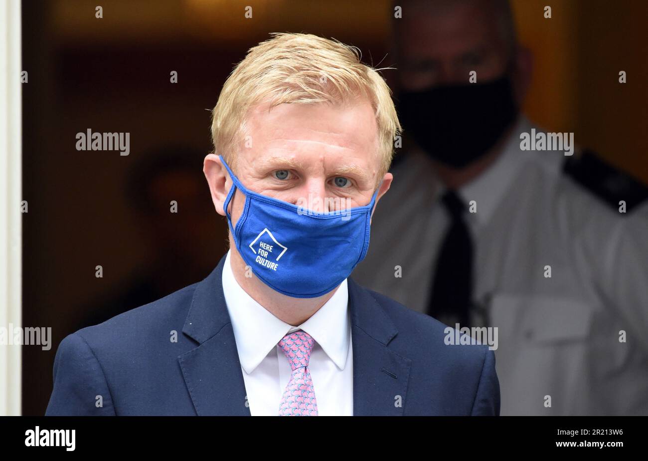 Oliver Dowden, UK Government Culture Secretary, arrives at No.10 ...