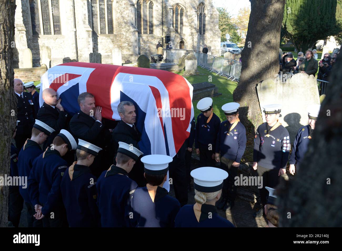 Funeral of Sir David Amess MP at St Mary's Church, Prittlewell ...