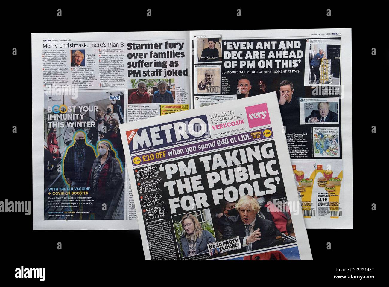 Allegra stratton press conference hi-res stock photography and images ...