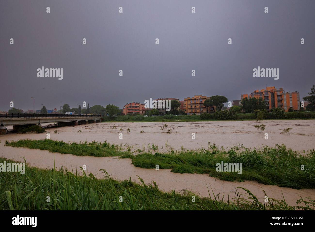 Rimini, Italy. 16th May, 2023. ROMAGNOLA RIVIERA: Rimini - the beach ...