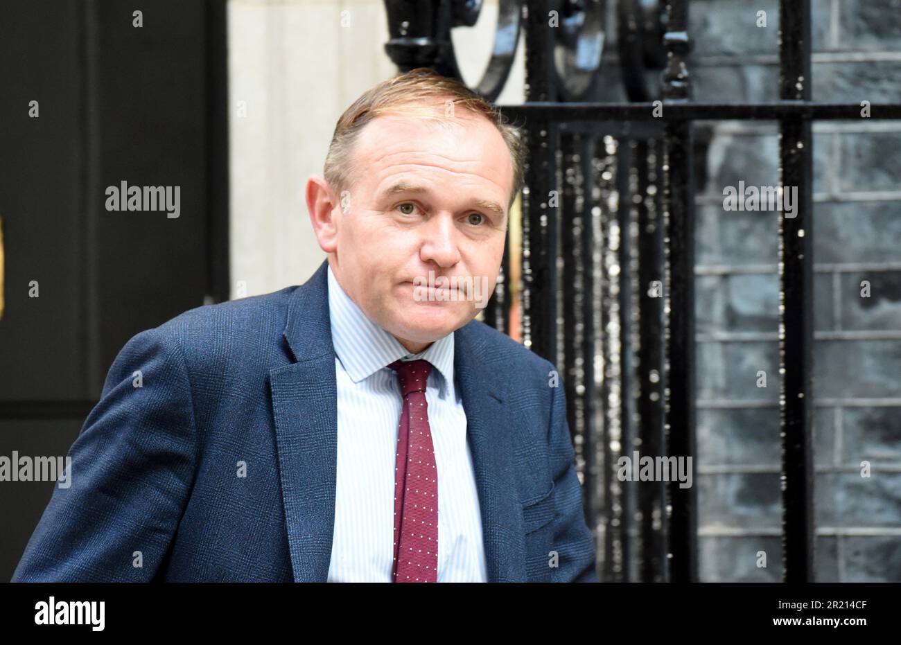 George Eustice, Environment Secretary, leaves No.10 Downing Street ...