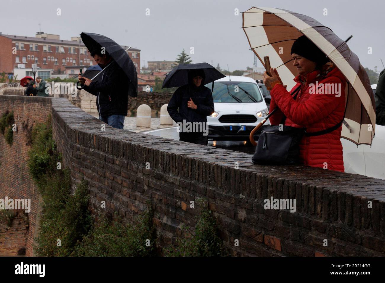 Rimini, Italy. 16th May, 2023. ROMAGNOLA RIVIERA: Rimini - the beach ...