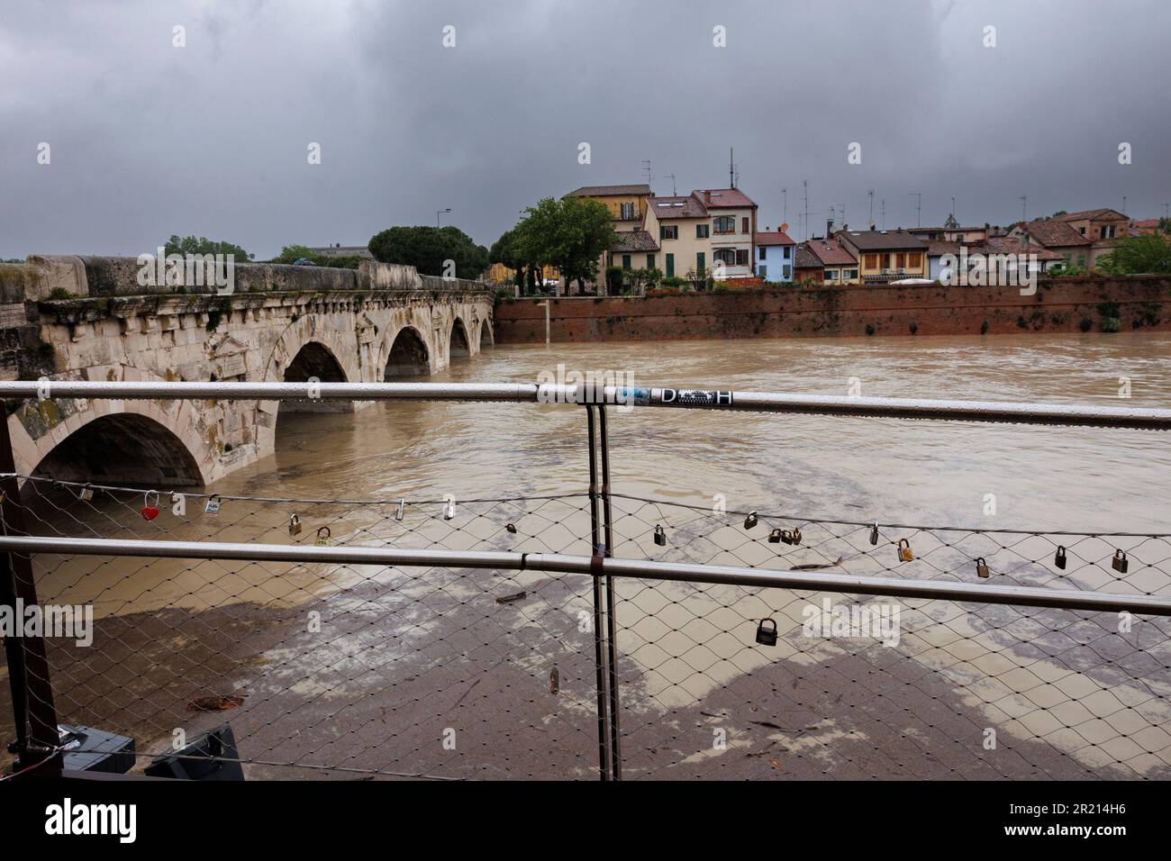 Rimini, Italy. 16th May, 2023. ROMAGNOLA RIVIERA: Rimini - the beach ...
