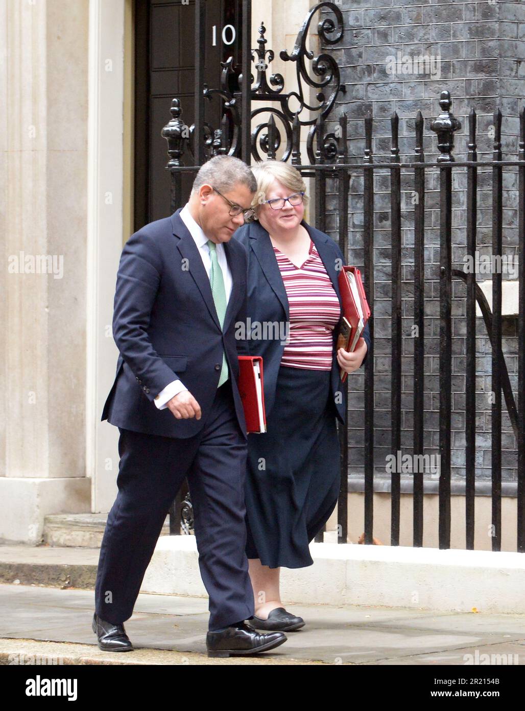 Alok Sharma, President for COP26, and Therese Coffey, Work & Pensions ...