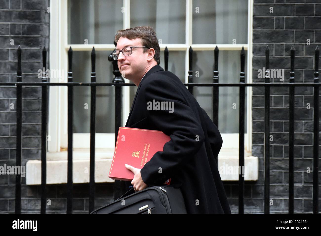 Simon Clarke, Chief Secretary to the Treasury, arrives in Downing ...