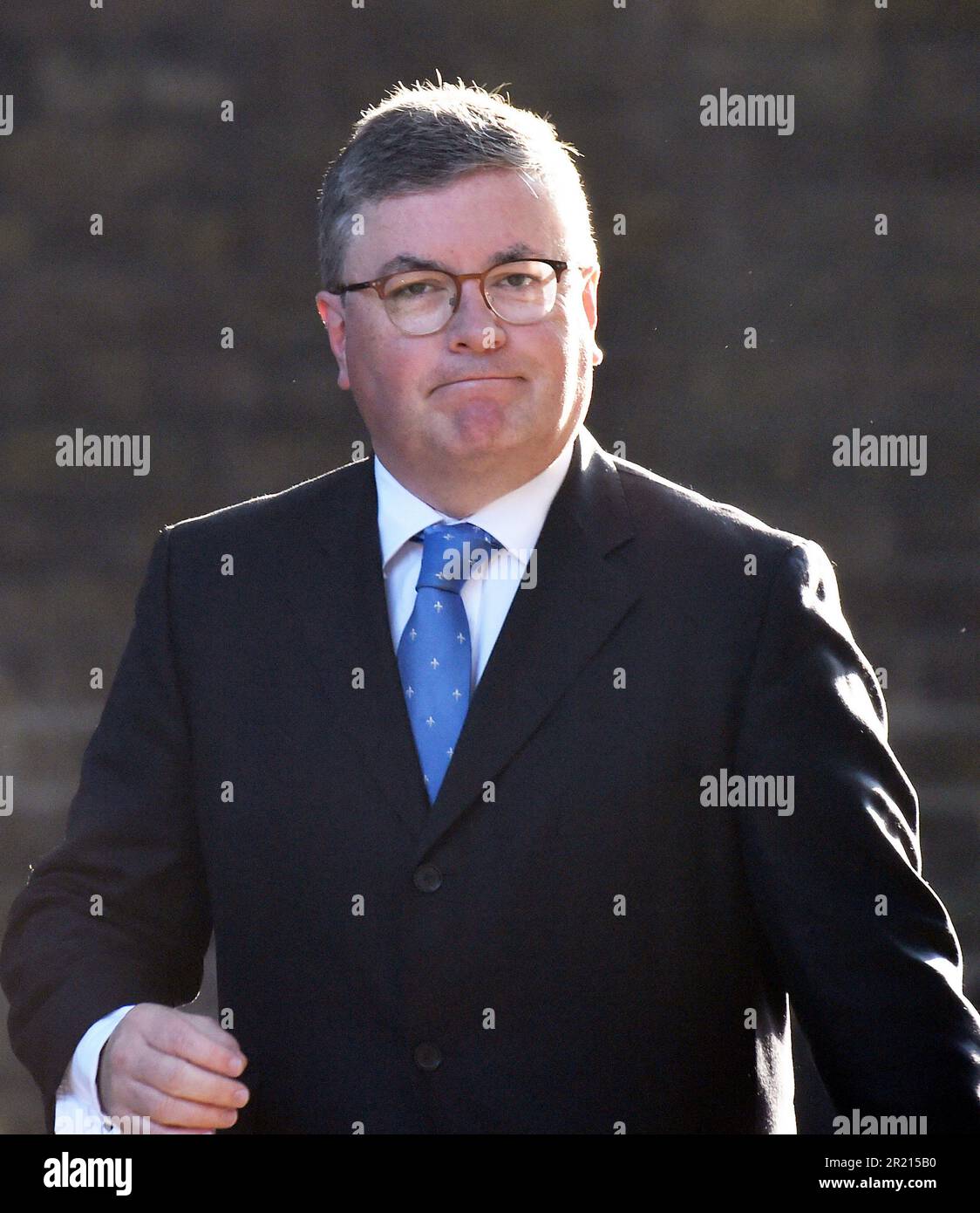 Robert Buckland, UK Justice Secretary, arrives in Downing Street for a ...