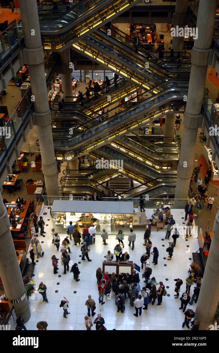 The Lloyd's Building is the home of the insurance institution Lloyd's ...