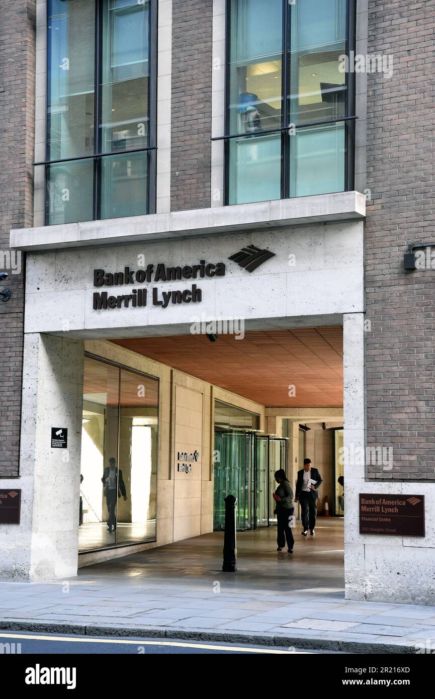 Offices belonging to the Bank of America Merrill Lynch located at 2 ...