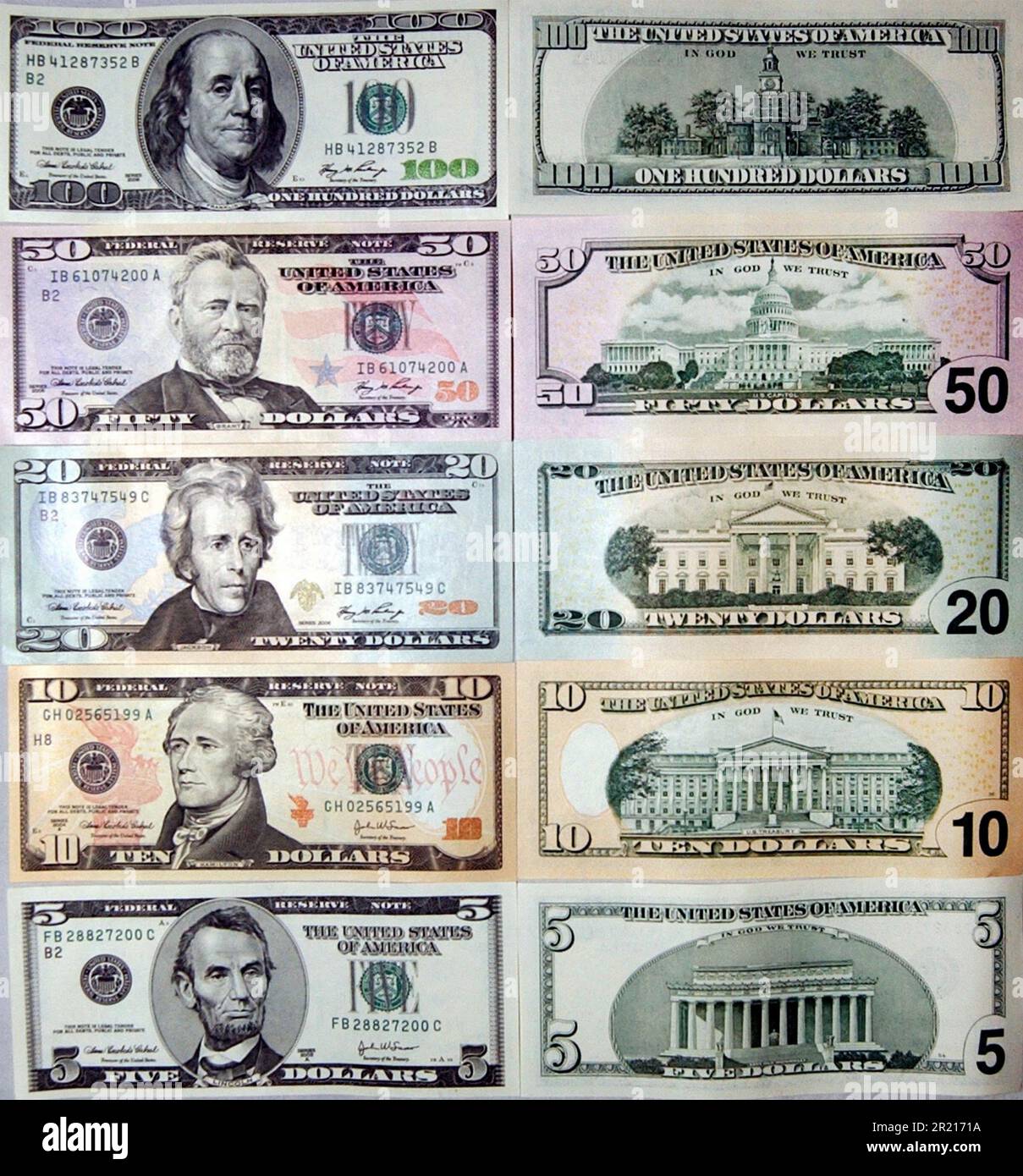 American Dollars - official currency of the United States of America ...