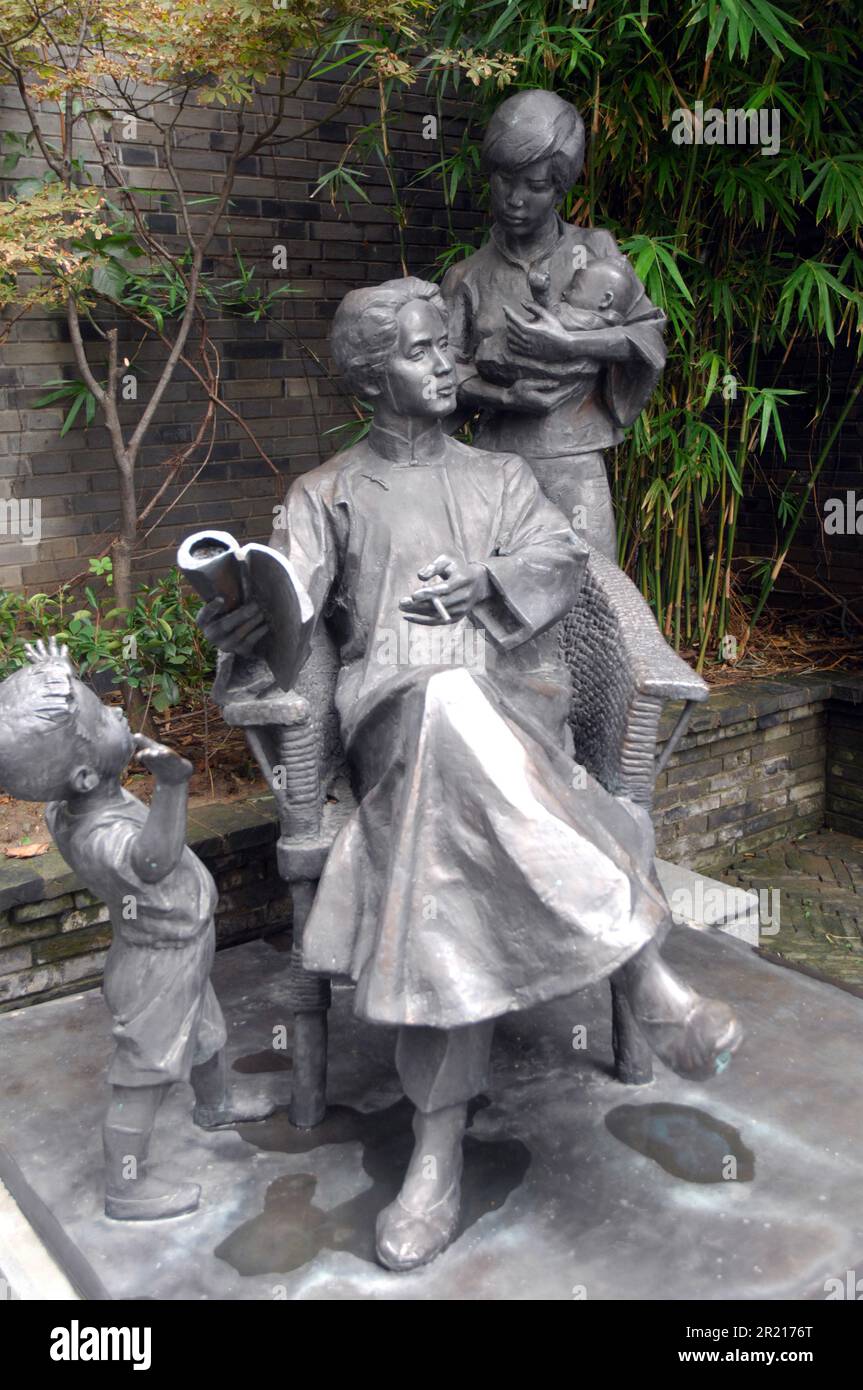 Mao Zedong's former residence in Shanghai, China. Mao Zedong, a ...