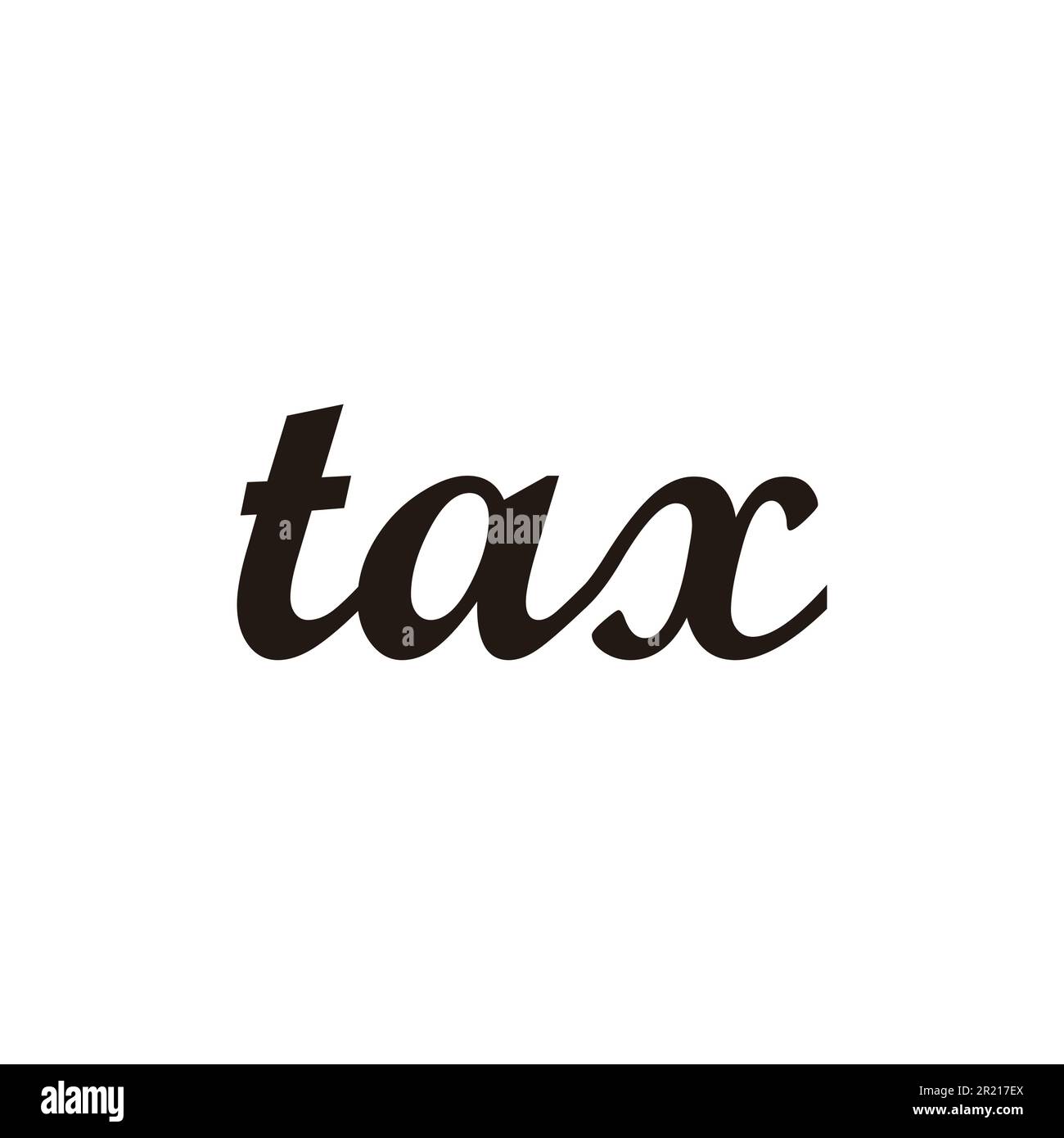 Letter tax connect geometric simple symbol logo vector Stock Vector ... Letter tax connect geometric simple symbol logo vector Stock Vector ...