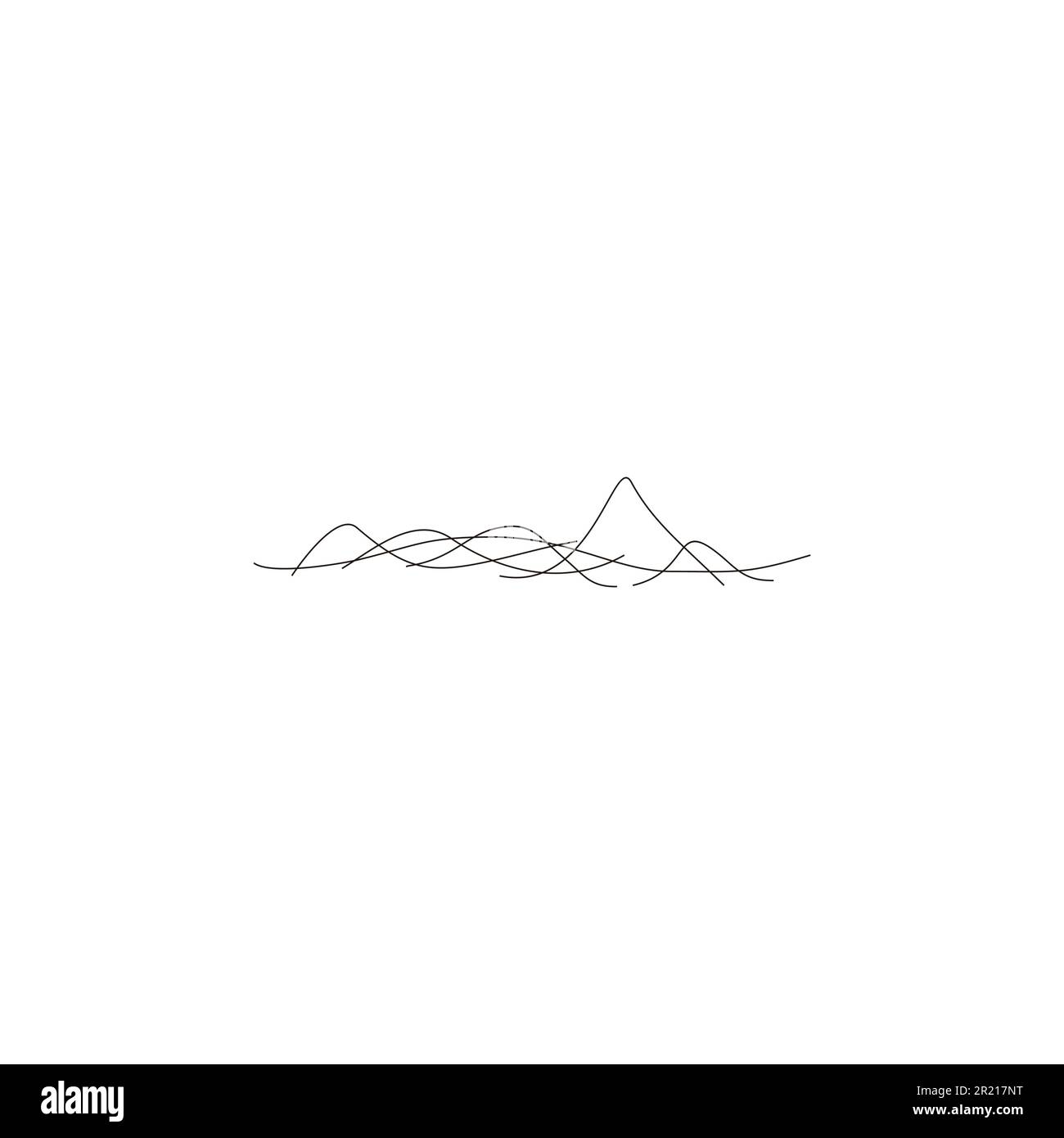 sound waves, lines geometric simple symbol logo vector Stock Vector ... sound waves, lines geometric simple symbol logo vector Stock Vector ...