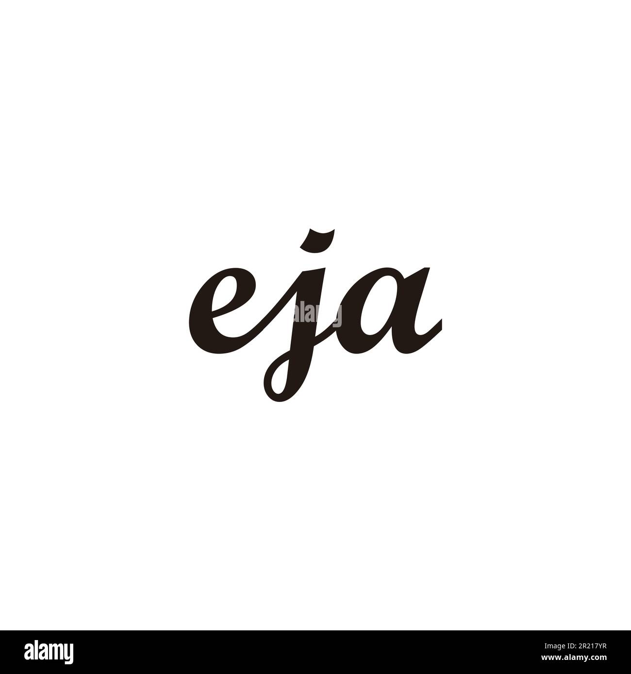 Letter eja, connect geometric symbol simple logo vector Stock Vector ... Letter eja, connect geometric symbol simple logo vector Stock Vector ...