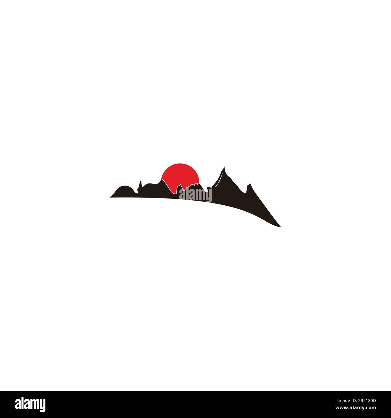 Simple sunrise Stock Vector Images - Alamy