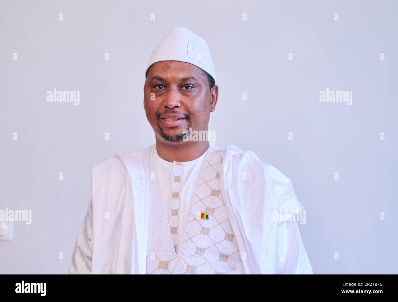 Berlin, Germany. 16th May, 2023. Aliou Barry, Ambassador of the ...