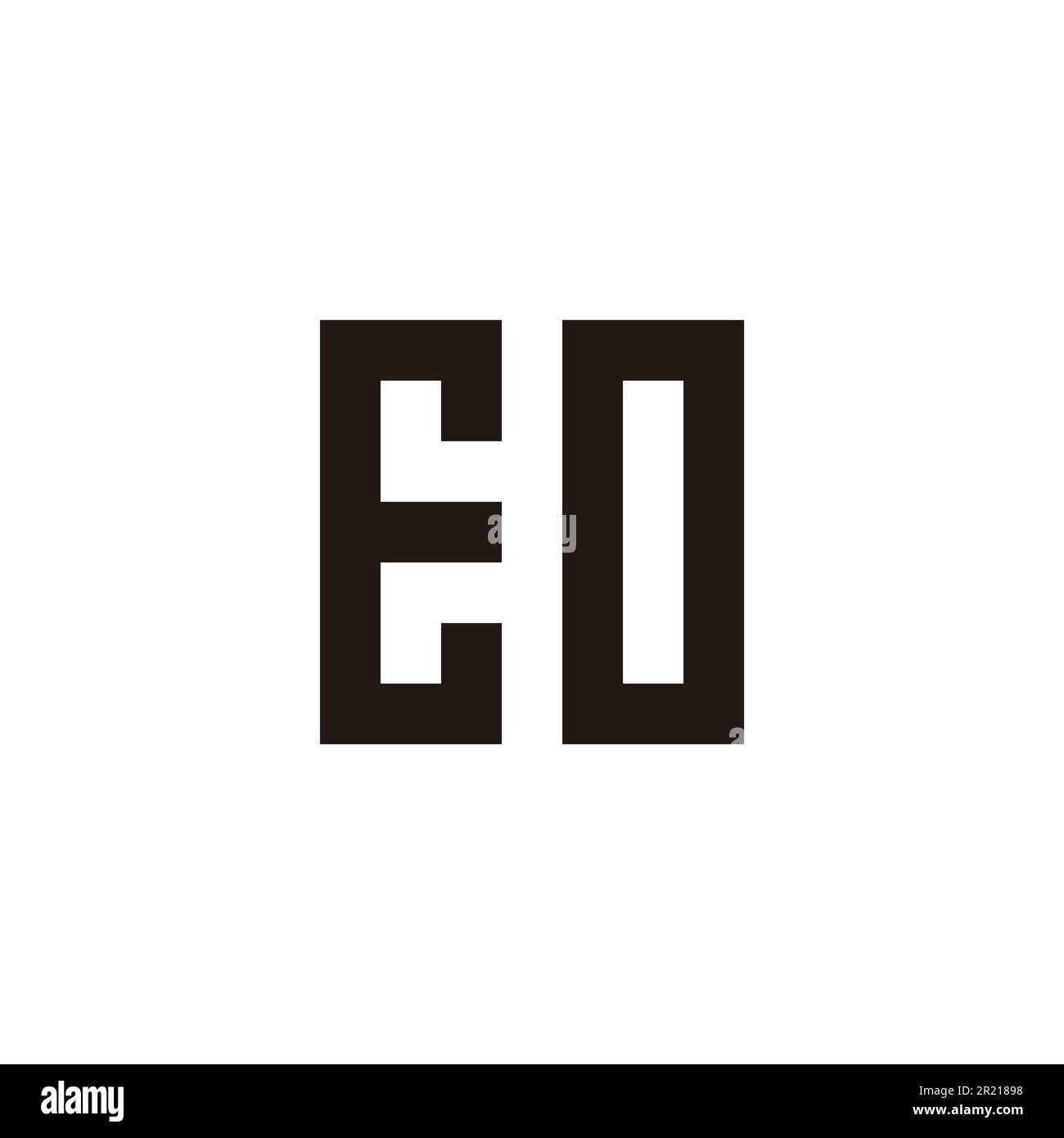 Eo symbol Stock Vector Images - Alamy