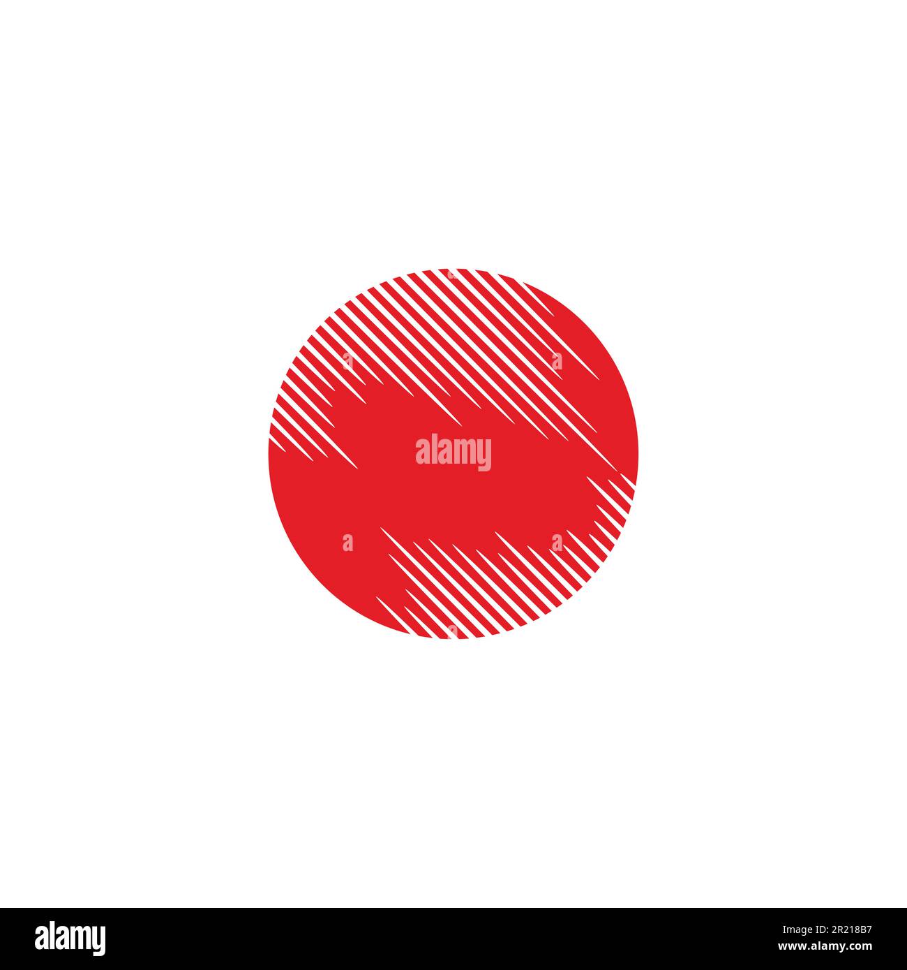 Circle illustration, abstract, background geometric symbol simple logo ...